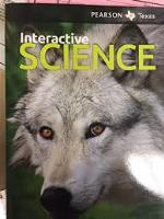 Book cover for Pearson Texas Interactive Science Grade 5